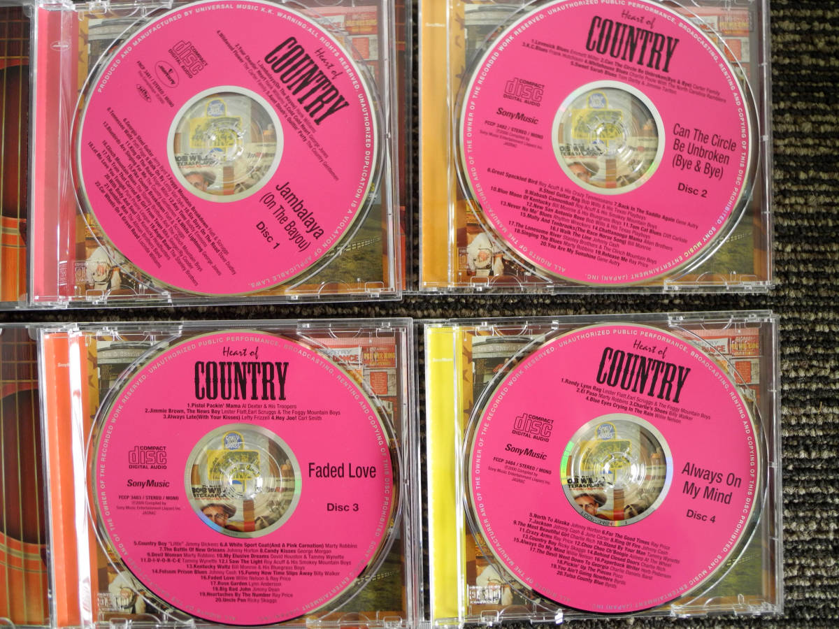 CD-BOX Heart of country CD 10枚組 カントリー(フォーク & カントリー)｜売買されたオークション情報、yahoo ...