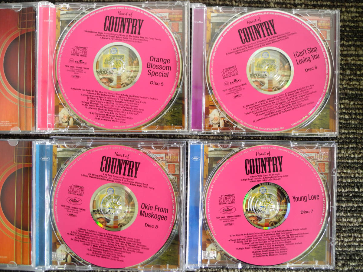 CD-BOX Heart of country CD 10枚組 カントリー(フォーク & カントリー)｜売買されたオークション情報、yahoo ...