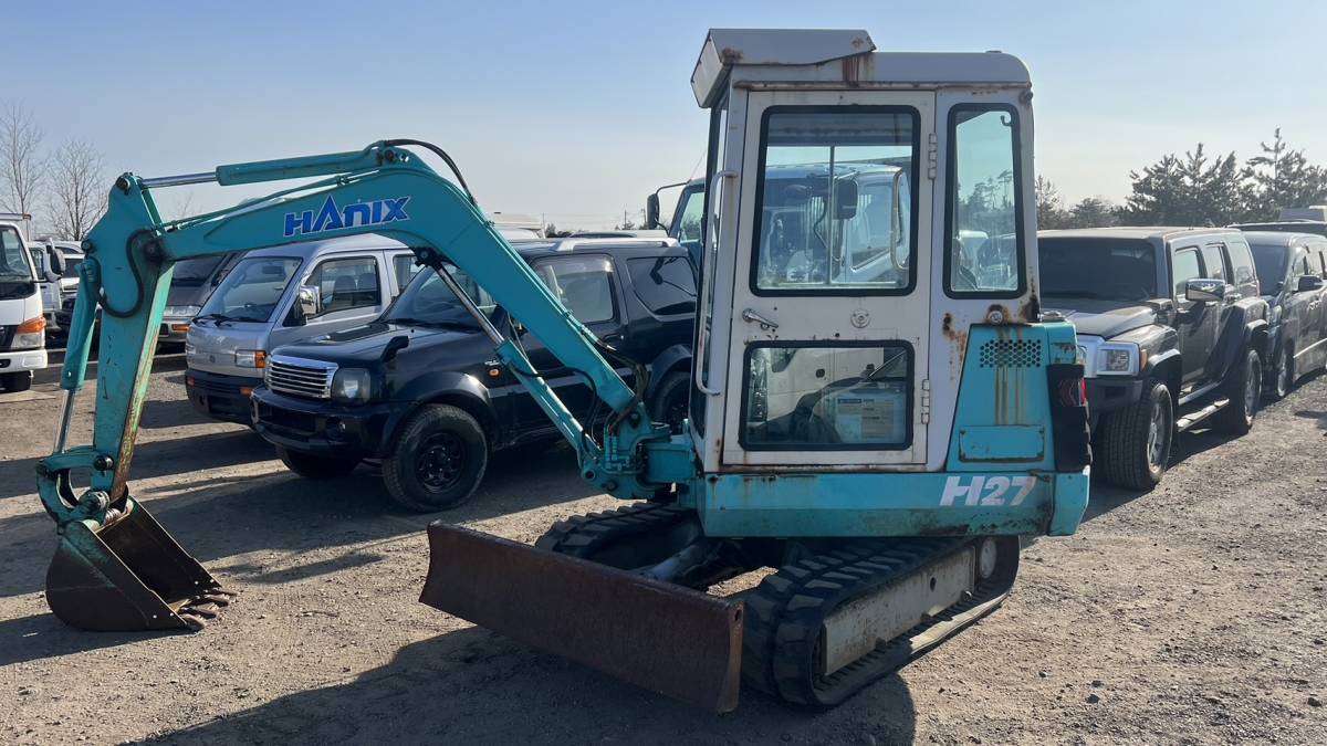 HANIX H27 ユンボ キャビン付き(建設機械、重機)｜売買されたオークション情報、yahooの商品情報をアーカイブ公開 - オークファン ...