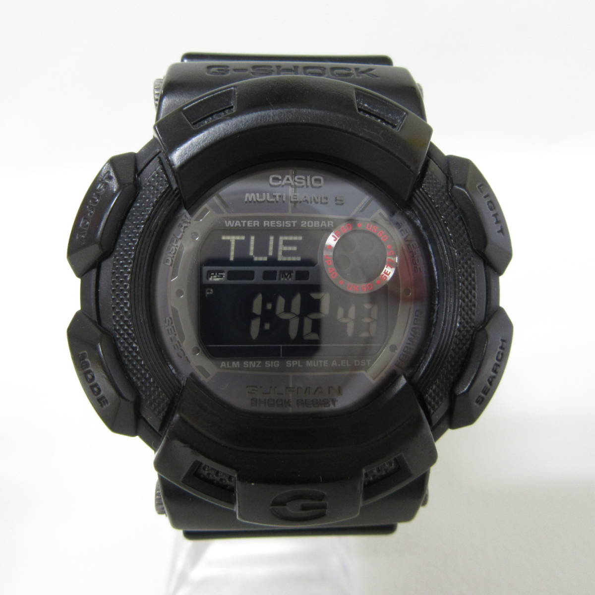 T7862 CASIO G-SHOCK タフソーラー マルチバンド5 GULFMAN ガルフマン GW-9100MB 3089 デジタル ...