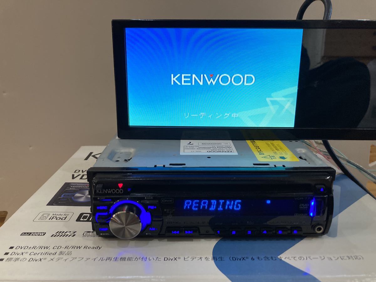 KENWOOD VDR-77 DVD USB 1DIN ケンウッド(DVDプレイヤー)｜売買されたオークション情報、yahooの商品情報を ...