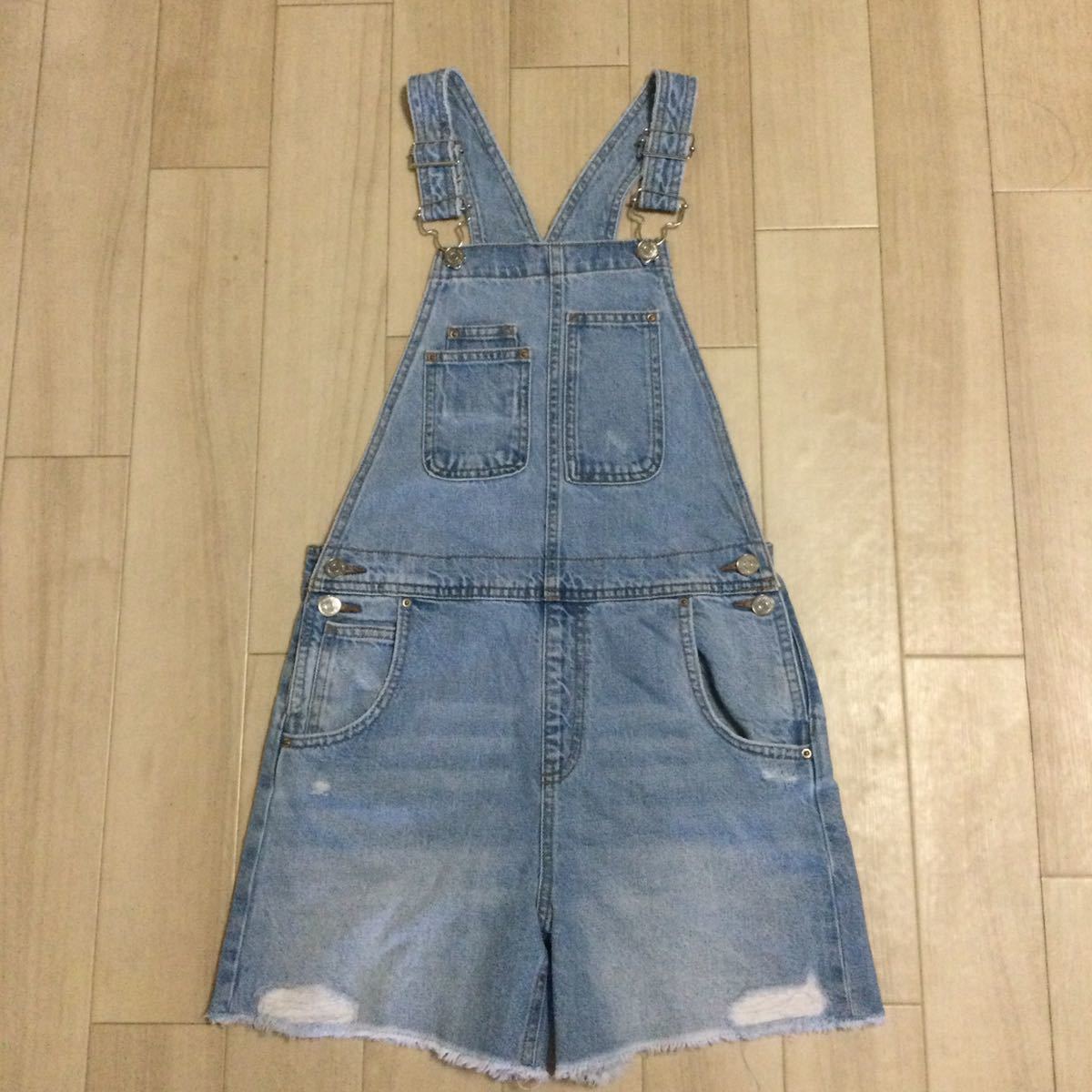 ZARA 可愛いサロペットパンツ 150 デニムオーバーオール GAP ユニクロ GU(150（145～154cm）)｜売買されたオークション情報、yahooの商品情報をアーカイブ公開 ...