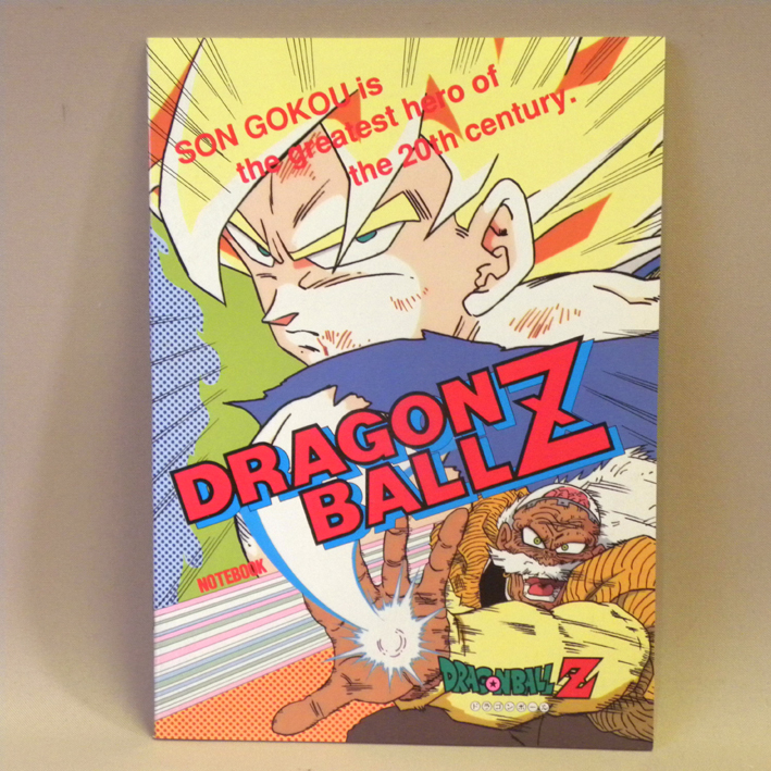 1990年代 当時物 ドラゴンボールZ ノート a 古い 昔の ビンテージ 文具 文房具 Vintage Dragon Ball Z Note ...