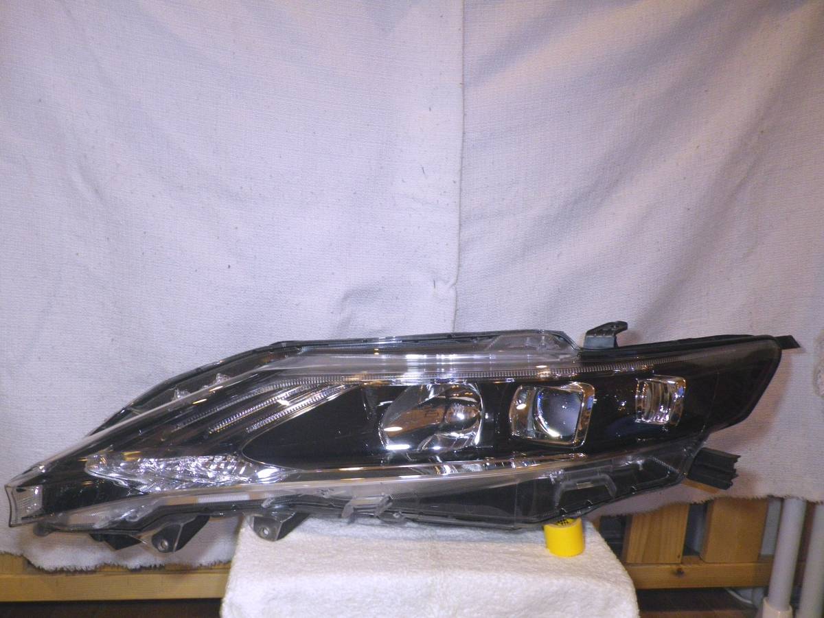 Q16 ハリアー ハリヤー ZSU60W ZSU65W AVU65W 前期 左ヘッドライト 左ヘッド LED 48-147 81070 ...