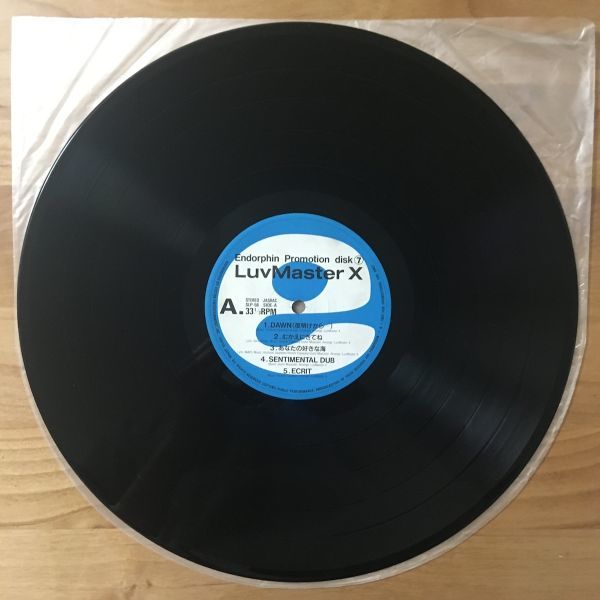 稀少 PROMO ONLY LUV MASTER X 藤原ヒロシ + DUB MASTER X / ENDORPHIN PROMOTION ...