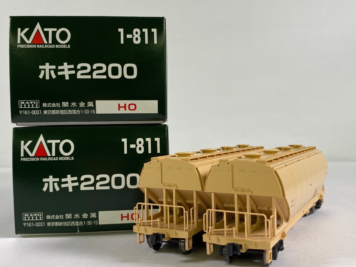 2-81 HOゲージ KATO 1-811 ホキ2200 貨車 ポッパー車 カトー 鉄道模型 ajc(貨物列車)｜売買されたオークション情報、yahooの商品情報をアーカイブ公開 ...