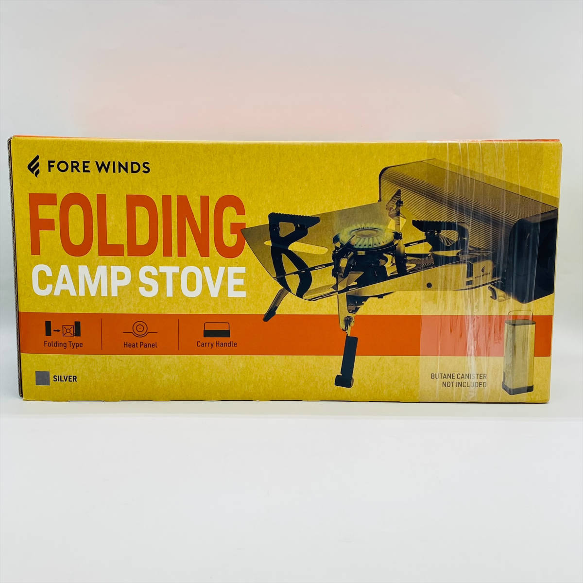 FORE WINDS フォアウィンズ フォールディング キャンプストーブ FW-FS01 品 2307 キャンプ用品 カセットボンベ 1円出品 ソロキャン(カセットボンベ)｜売買された ...