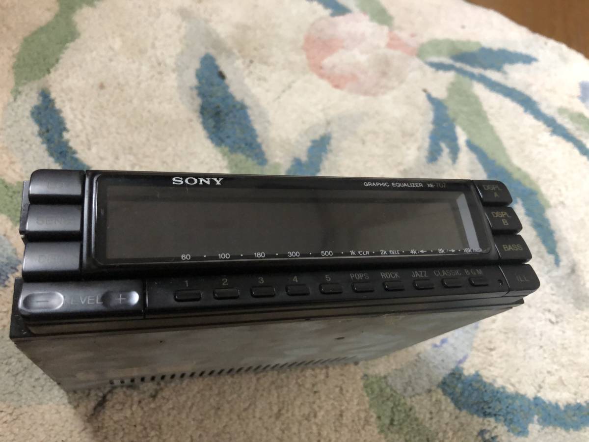SONY STEREO GRAPHIC EQUALIZER XE-707 当時物(その他)｜売買されたオークション情報、yahooの商品情報をアーカイブ公開 - オークファン（aucfan.com）