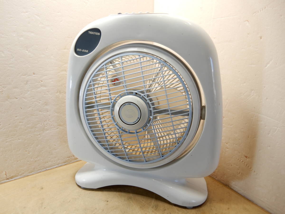 U1425 \1 TEKNOS/テクノス 家庭用 ボックスファン/扇風機 スウィング機能付き model:BO-256(扇風機)｜売買されたオークション情報、yahooの商品情報をアーカイブ ...