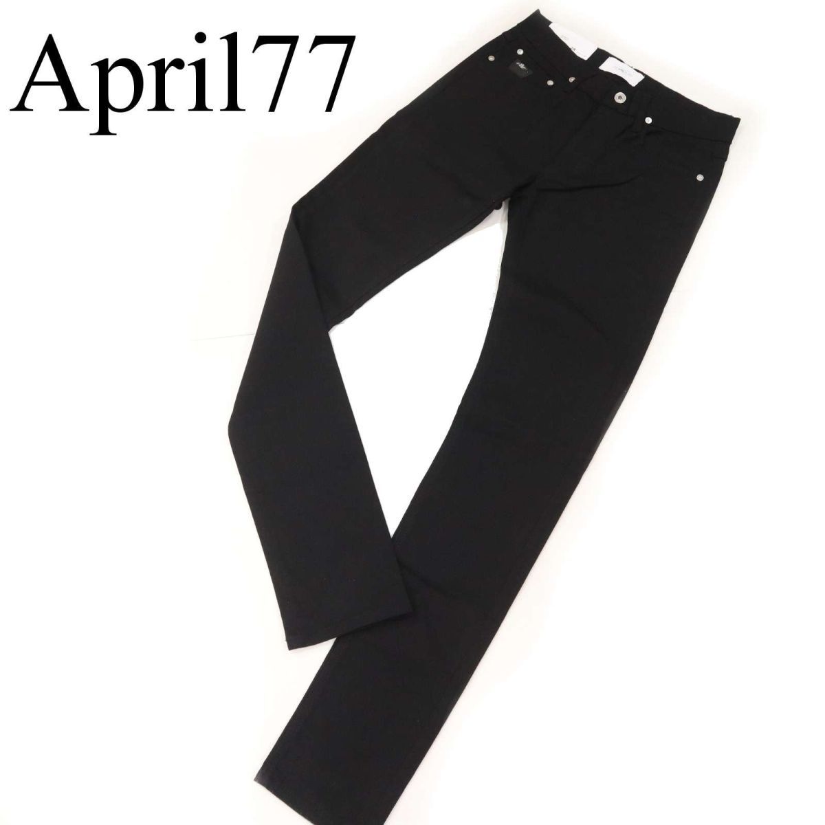 April77 エイプリル77 JOEY ストレッチ ブラック スキニー デニム パンツ ジーンズ Sz.28 メンズ 黒 I3B00276_7#R(W28～)｜売買されたオークション情報 ...