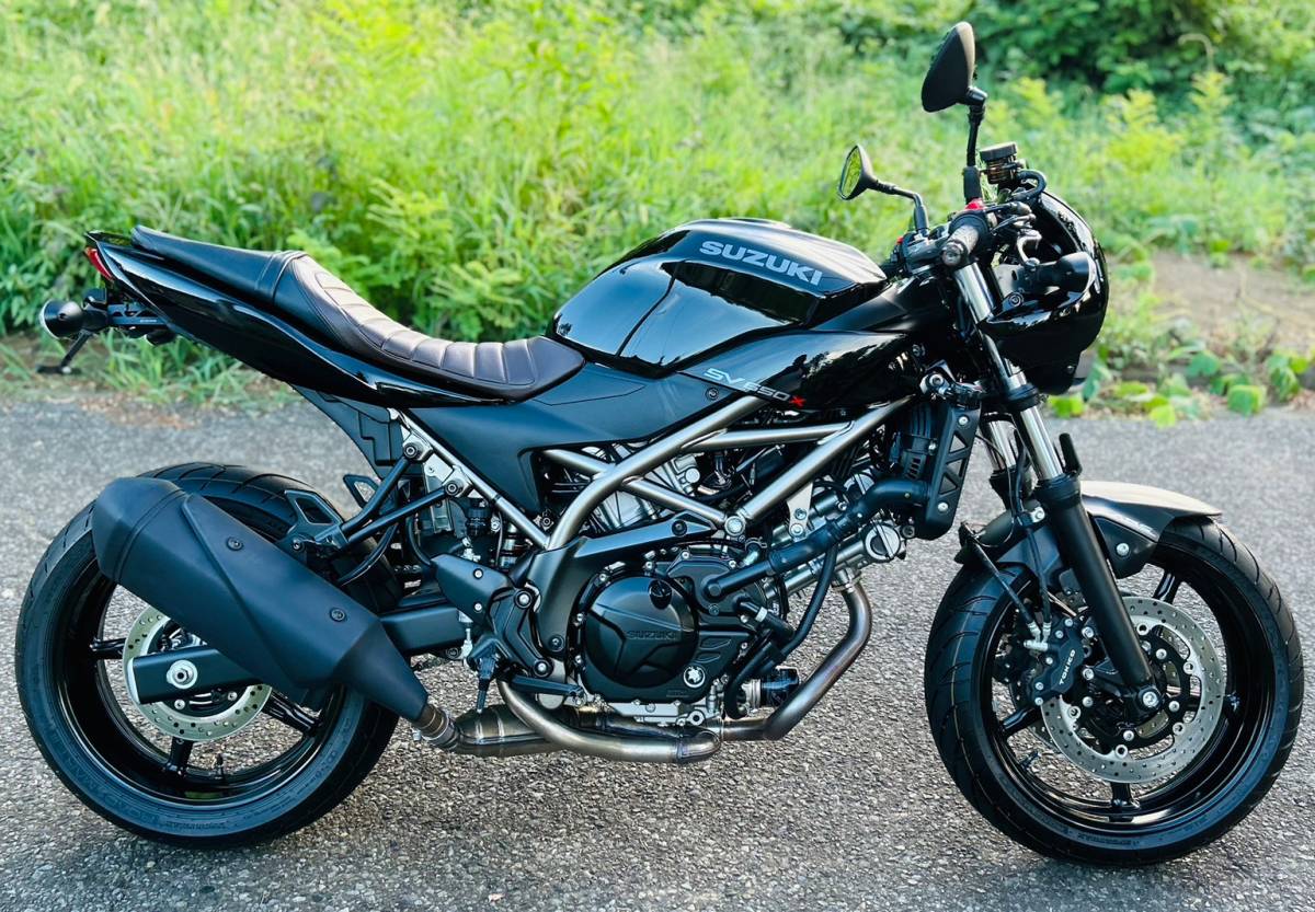 AP0120 SUZUKI SV650XA 走行距離99km 令和5年 VP55E-101 車体 検 CB250RA CB750-2 ...