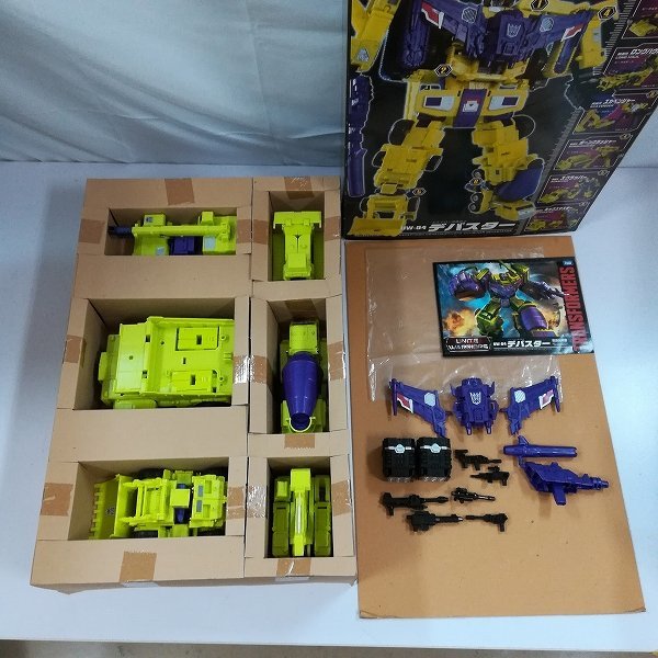 mBM651c タカラトミー TF ユナイトウォリアーズ UW-04 ビルドロン合体兵士 デバスター | トランスフォーマー K(その他)｜売買されたオークション情報、yahooの商品情報を ...