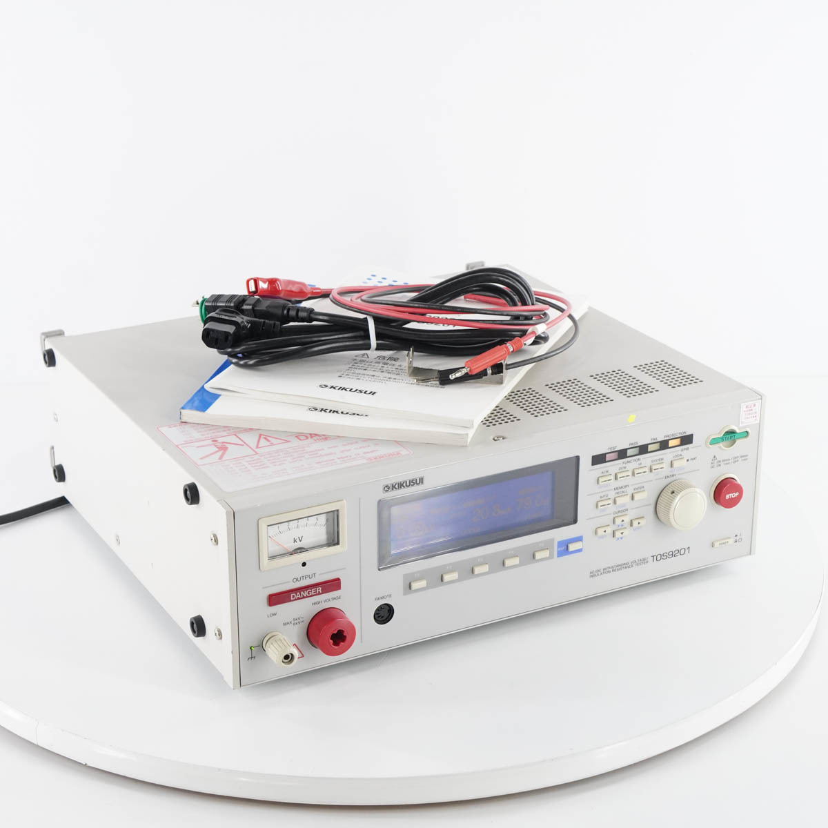 JB 現状販売 TOS9201 KIKUSUI 菊水 AC/DC WITHSTANDING VOLTAGE/INSULATION ...