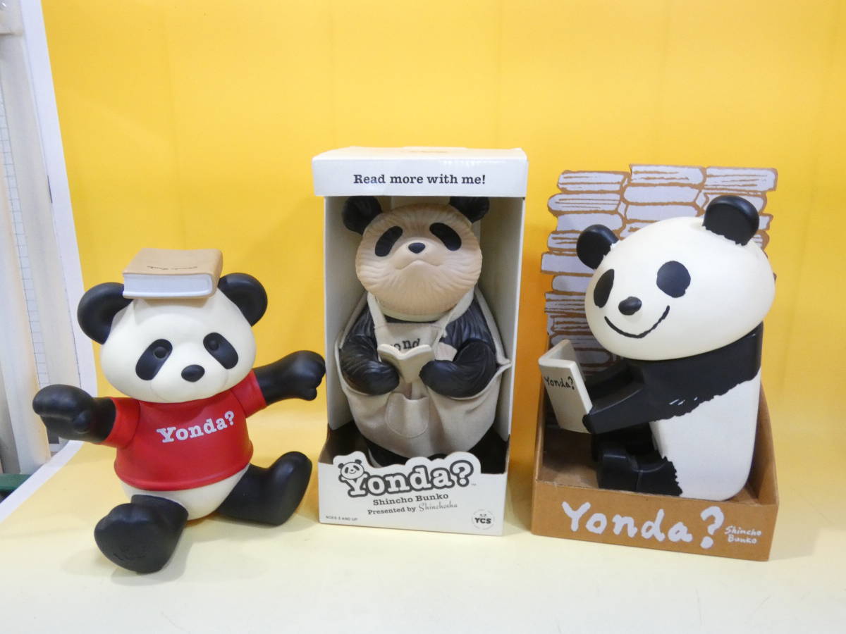 新潮文庫 Yonda エプロン姿 横向き 赤Tシャツ 3体セット パンダ 難あり フィギュア A S786(フィギュア)｜売買されたオークション情報、yahooの商品情報をアーカイブ公開 ...