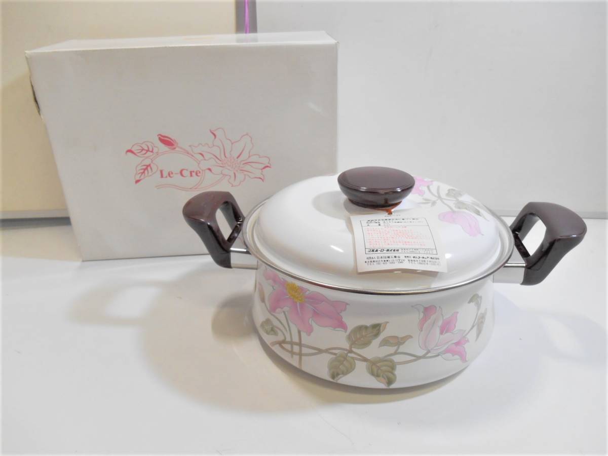 ZH5670 /箱付き/保管品 江尻ホーロー ホーロー 両手鍋 21cm 21T-LP ルクレピンク 調理器具 お鍋 ほうろう(両手鍋)｜売買されたオークション情報、yahooの商品情報を ...