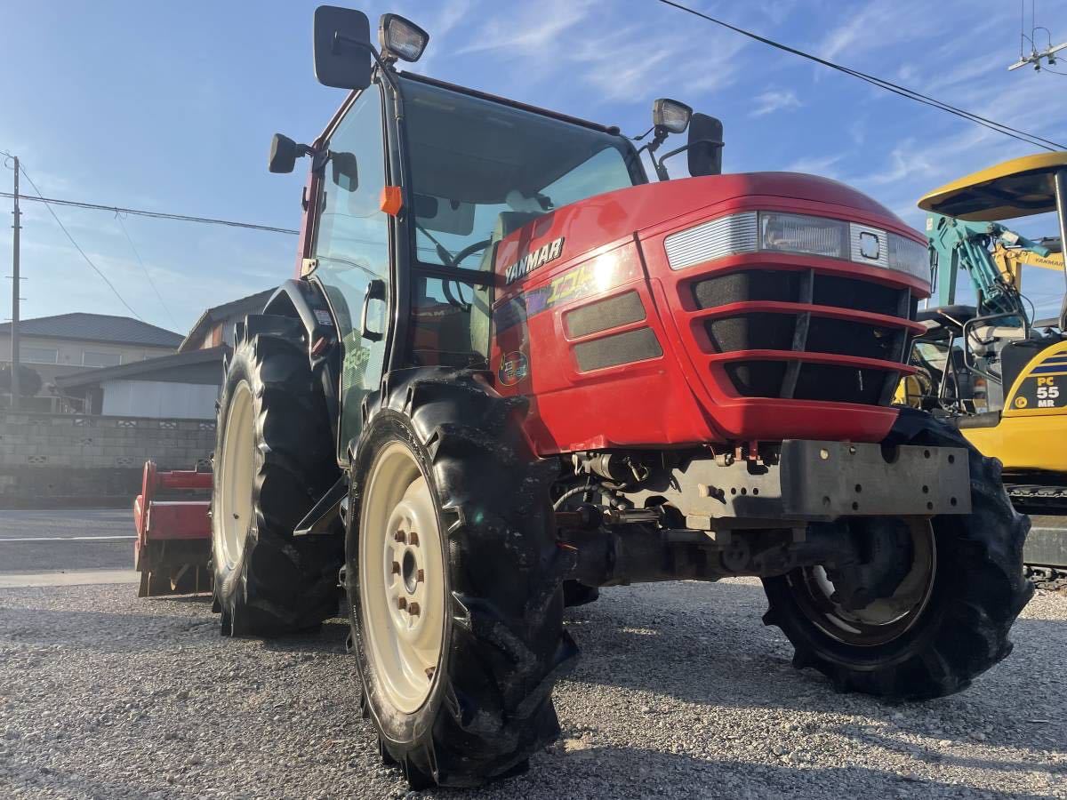 ヤンマートラクター YANMAR AF333 クボタ イセキ ミツビシ 1081時間 33馬力 4WD 自動水平 エアコンキャビン(車体 ...