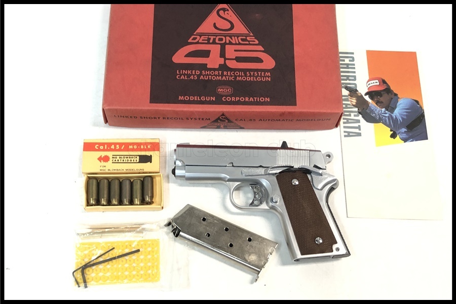 東京 MGC 2 デトニクス 45 ABS モデルガン SPG ステンレスシルバー(モデルガン)｜売買されたオークション情報、yahooの商品情報をアーカイブ公開 - オークファン ...