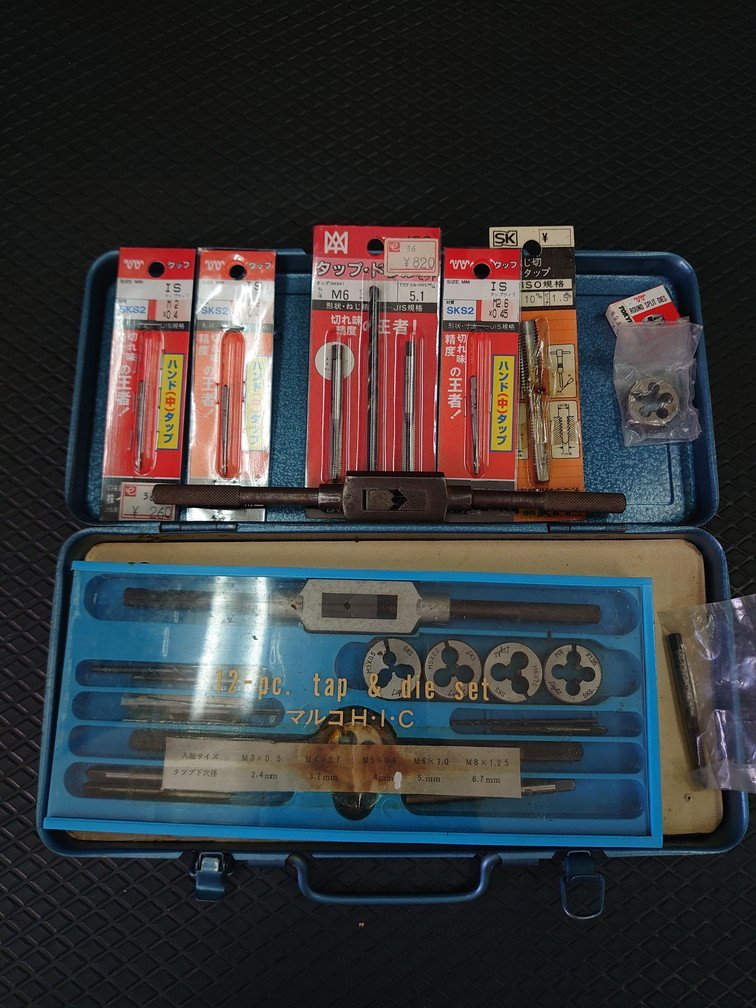 送185円 ヤマワ ライト精機 並目 2 10mm タップ ダイス セット(大工道具一般)｜売買されたオークション情報、yahooの商品情報をアーカイブ公開 - オークファン（aucfan.com）