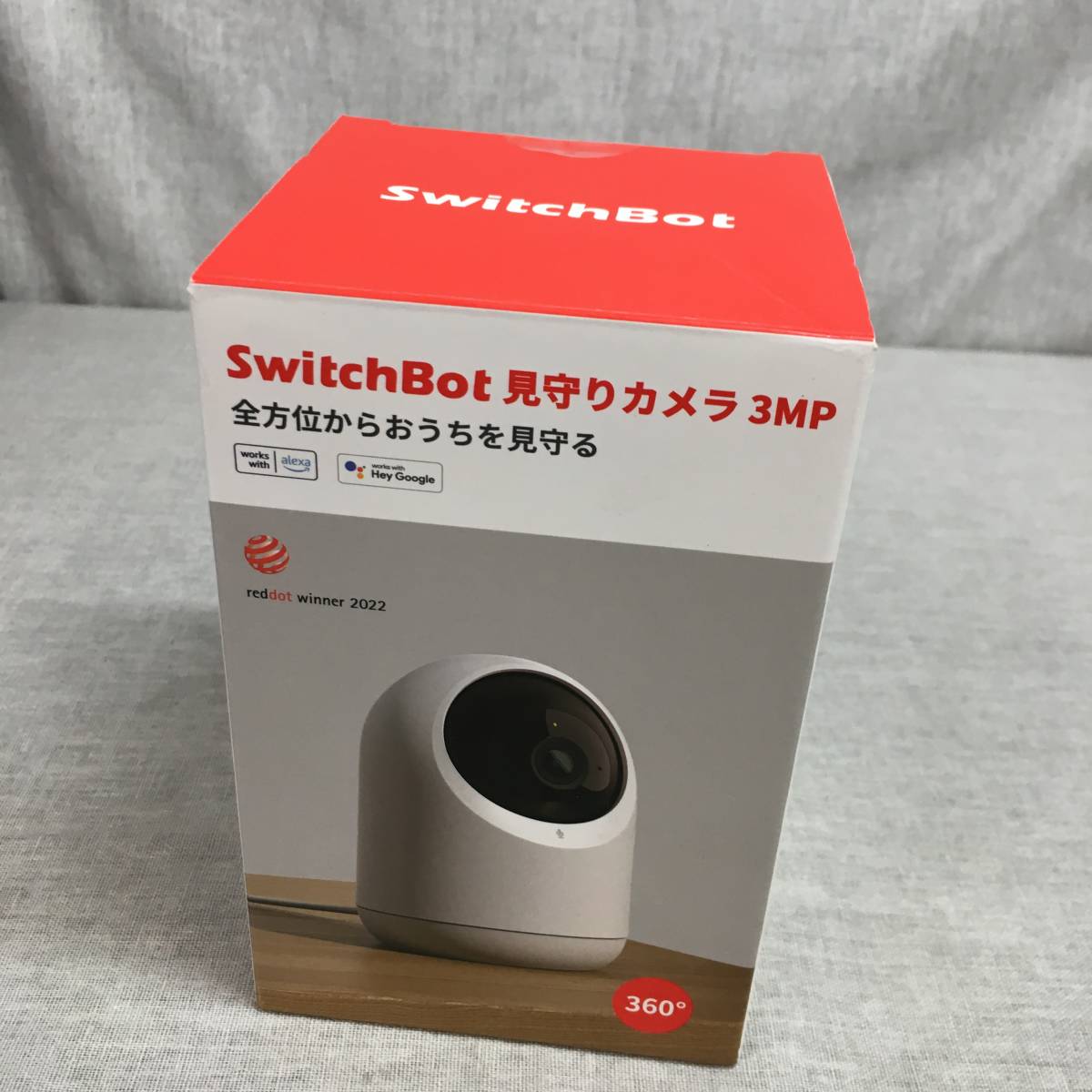 SwitchBot 300万画素 防犯カメラ スイッチボット 監視カメラ ペットカメラ Alexa 見守りカメラ 双方向音声会話 遠隔確認 W3101100(防犯カメラ)｜売買された ...