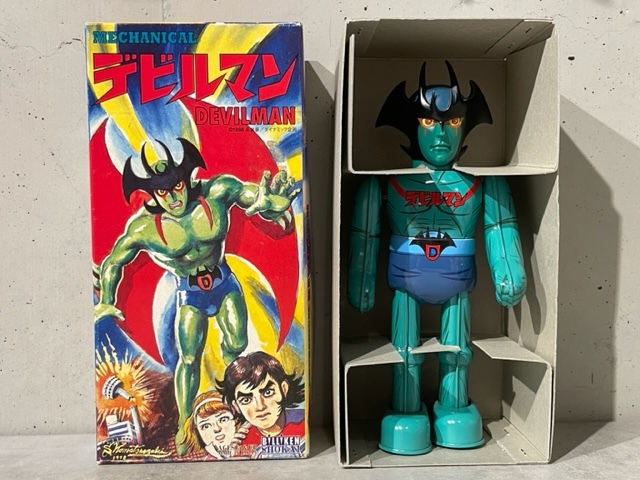 ビリケン商会/ブリキ人形 メカニカル デビルマン/MECHANICAL DEVILMAN/TIN TOYS ゼンマイ/おもちゃ(その他)｜売買されたオークション情報、yahooの商品情報を ...