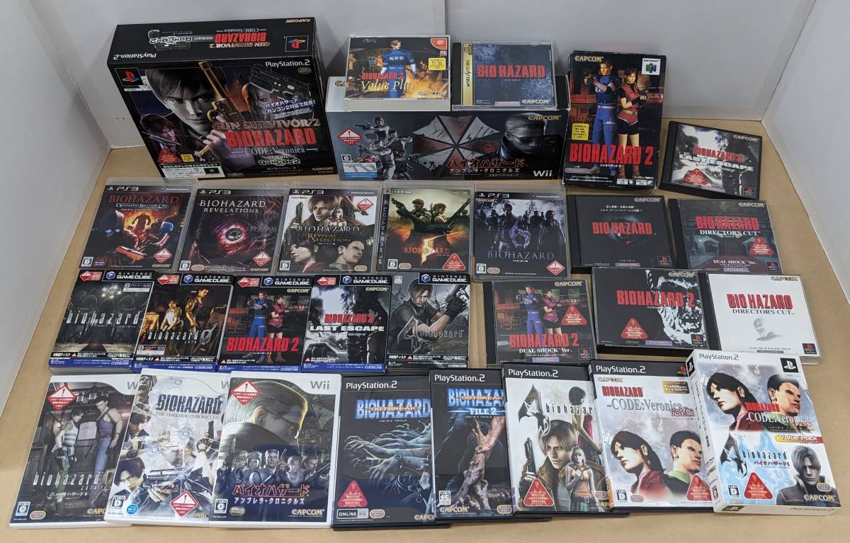 D941/ジャンク バイオハザードシリーズ ソフトまとめ /Ps Ps2 Ps3 SS DC GC 64 ロクヨン Wii(テレビゲーム)｜売買されたオークション情報、yahooの商品情報を ...