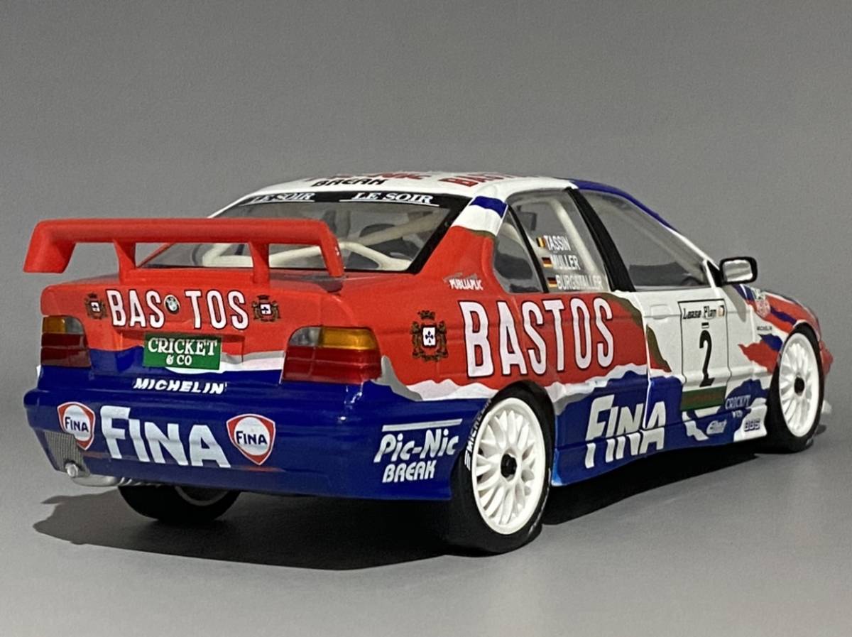 1/18 BMW 320i Supertouring #2 Fina Bastos E36 1位 1996 24h of Spa ...