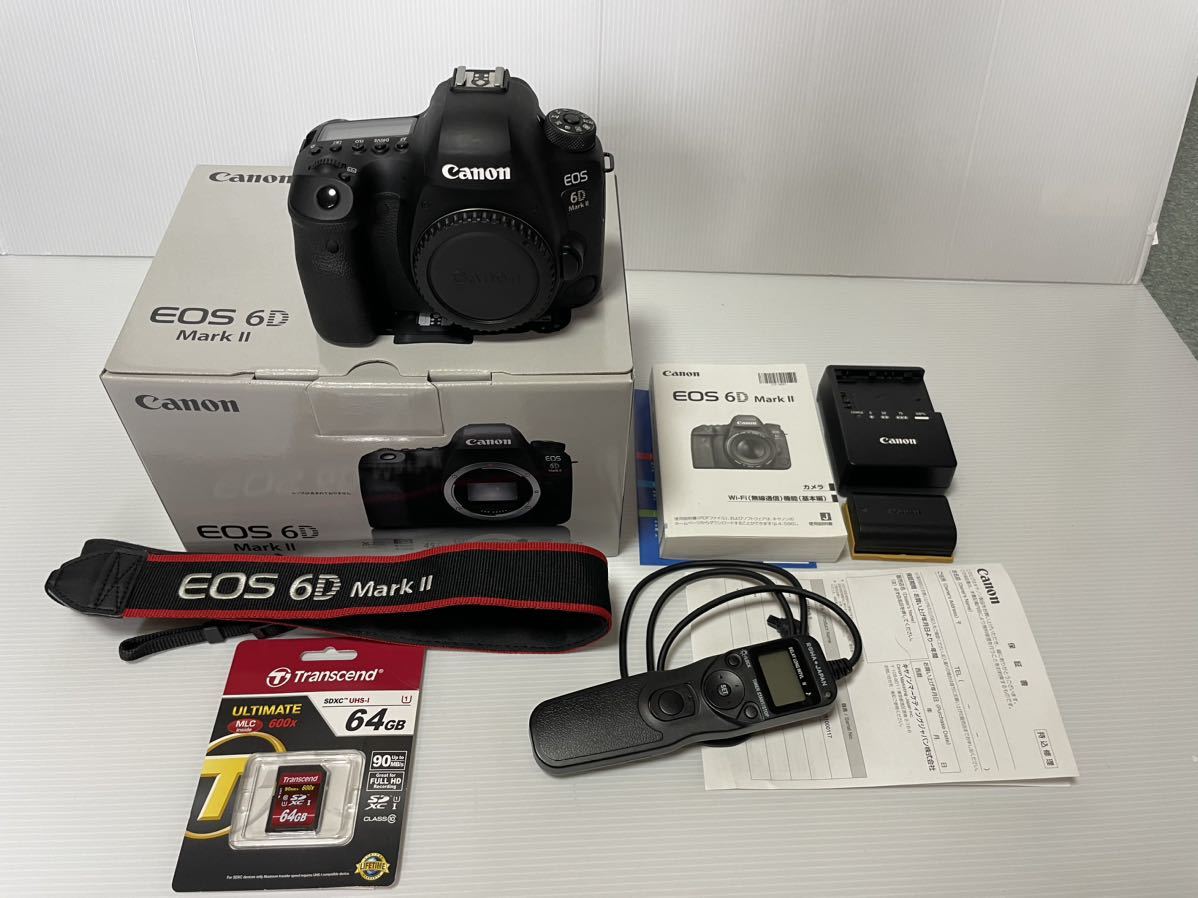 CANON キャノン EOS 6D Mark II ボディ 元箱 おまけSDカード レリーズ(キヤノン)｜売買されたオークション情報、yahooの商品情報をアーカイブ公開 - オークファン ...