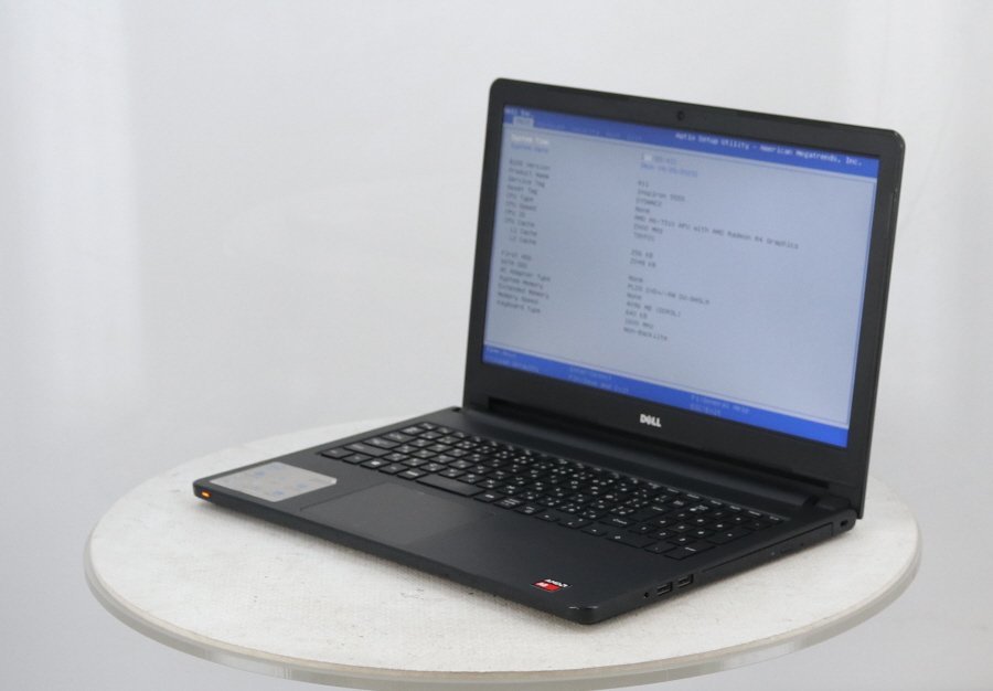 DELL Inspiron 5555 - AMD A6-7310 APU with AMD Radeon R4 Graphics 4GB 現状 ...