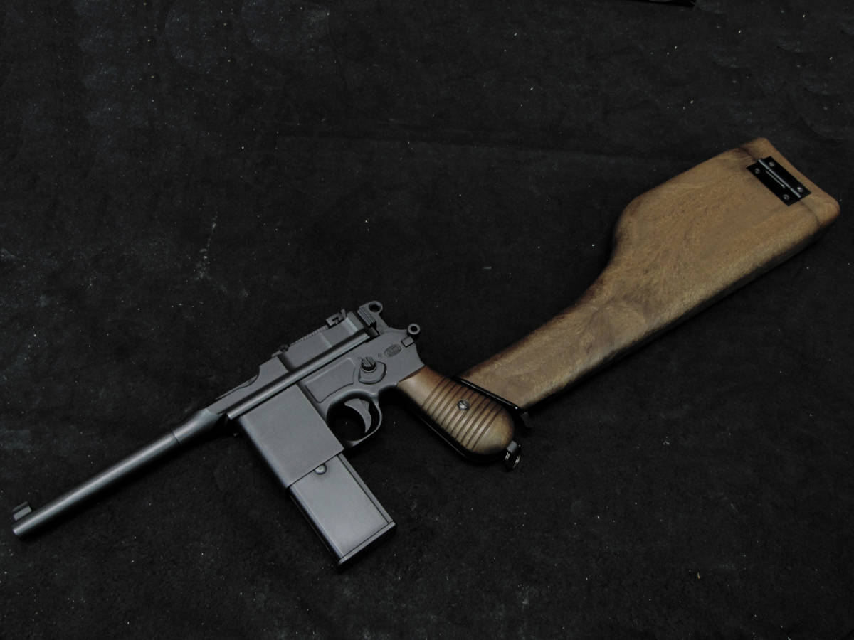 WE German Mauser M712 Schnellfeuer 86700 モーゼルM712 リアル刻印 ヴィンテージ塗装(ガスガン ...