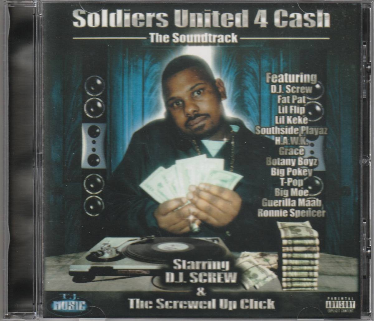 CD HIPHOP/G-RAP DJ SCREW／Soldiers United 4 Cash - The Soundtrack／2002年 ...