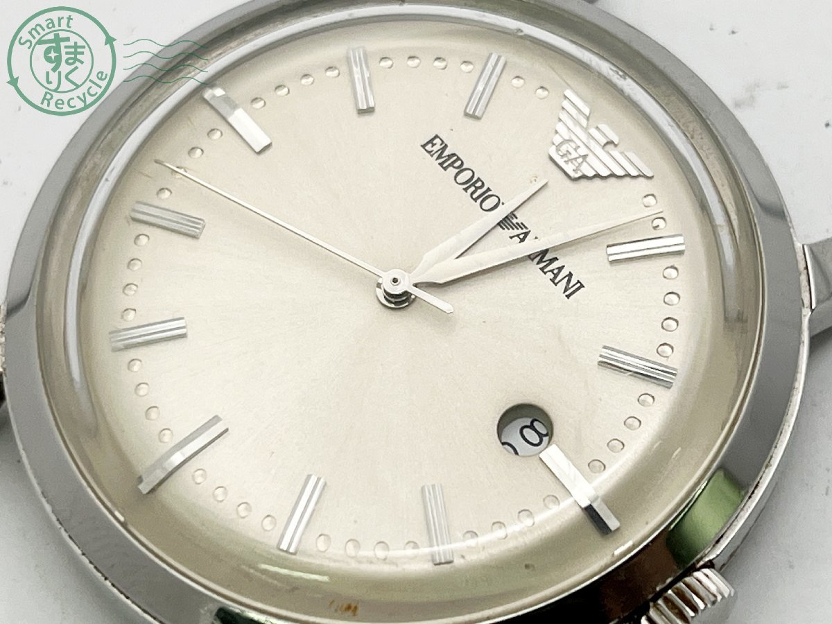 10420712 EMPORIO ARMANI エンポリオアルマーニ クォーツ 腕時計 本体のみ AR-0572 シルバー文字盤 3針 デイ ウォッチ(アルマーニ)｜売買されたオークション情報 ...