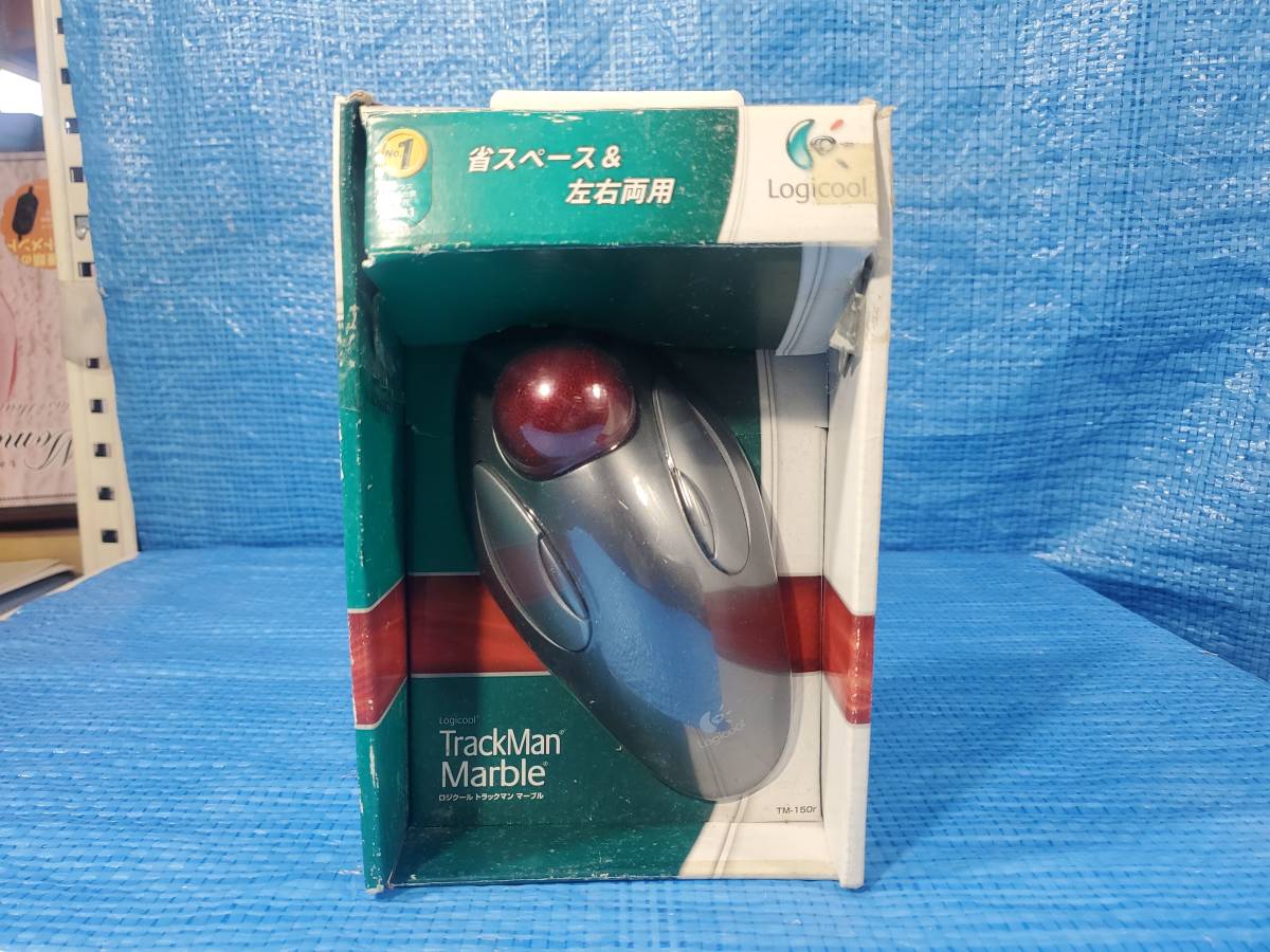 5000円 upcg Logicool ロジクール TM-150r トラックマン マーブル 有線 マウス トラックボール 左右対称型 USB ...