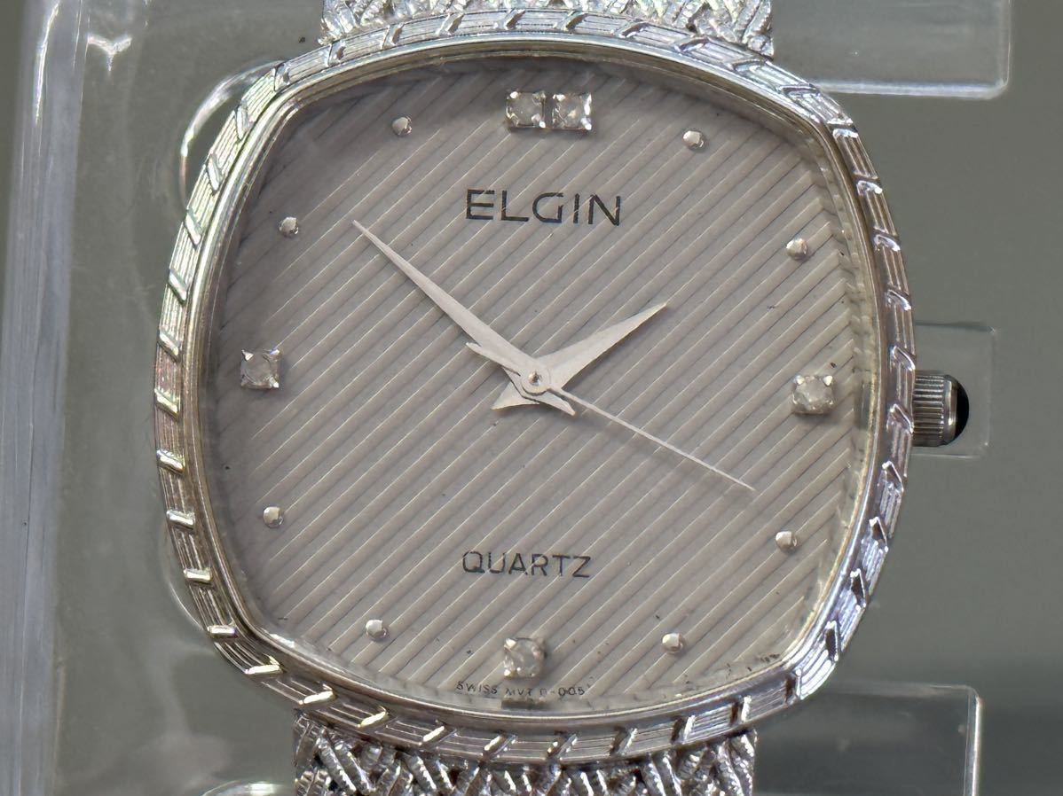 1円〜 ELGIN エルジン QUARTZ クォーツ FK 266 SWISS シルバーカラー メンズ腕時計 稼働品(エルジン)｜売買されたオークション情報、yahooの商品情報をアーカイブ ...