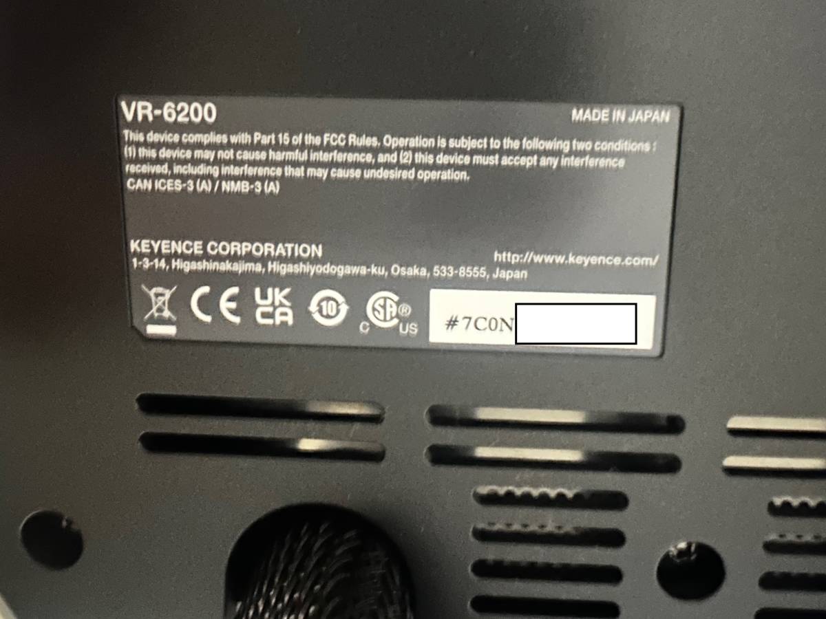 超 キーエンス KEYENCE ワンショット3D形状測定機 VR-6200 ハイエンドモデル(その他)｜売買されたオークション情報、yahoo ...