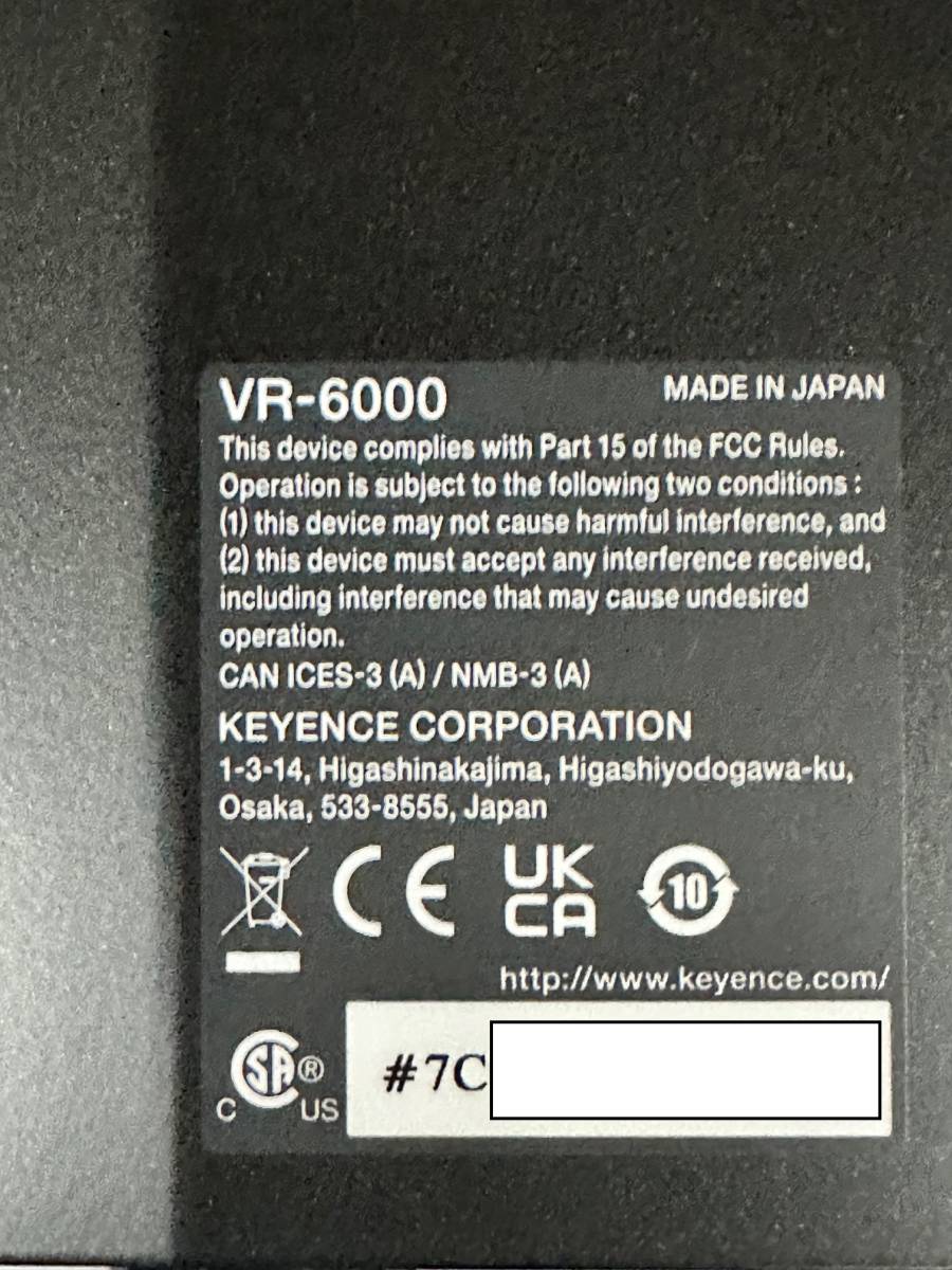 超 キーエンス KEYENCE ワンショット3D形状測定機 VR-6200 ハイエンドモデル(その他)｜売買されたオークション情報、yahoo ...