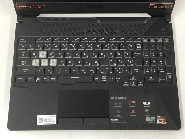ASUS TUF Gaming A15 FA506IC_FA506IC 15.6型 ノートPC Ryzen 7 4800H with ...