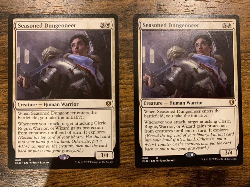 MTG 統率者レジェンズ：バルダーズ ゲートの戦いCLB 練達の地下探検家/Seasoned Dungeoneer 英語 通常版2枚セット(白)｜売買されたオークション情報、yahooの商品 ...