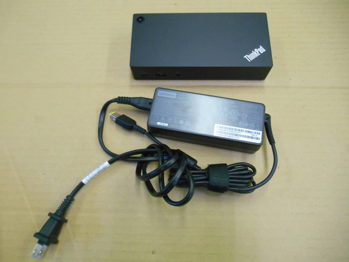 Lenovo ThinkPad USB-C Dock DK1633 TYPE 40A9 90W AC付き 8(ネットワーク)｜売買された ...