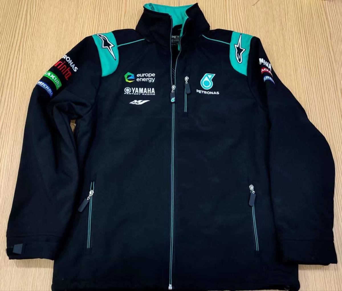 ヤマハ ペトロナス PETRONAS YAMAHA SRT MotoGP Softshell Jacket ソフトシェル ジャケット M ...