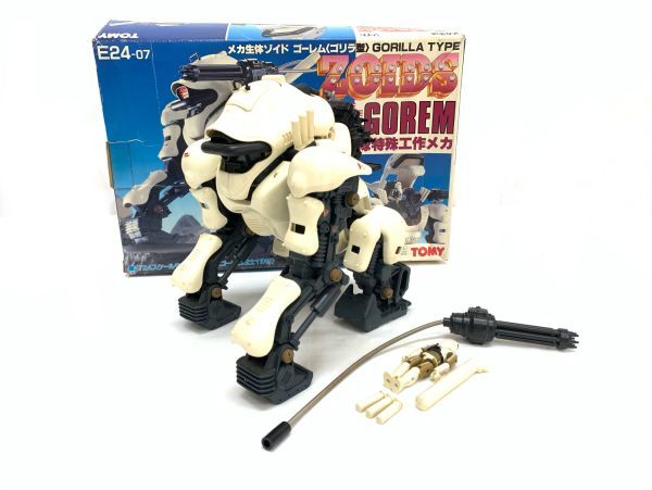 ジャンク部品取 箱付 旧ゾイド ゴーレム トミー TOMY ZOIDS GOREM ゴリラ型 E24-07 特殊部隊 工作メカ GORILA ...