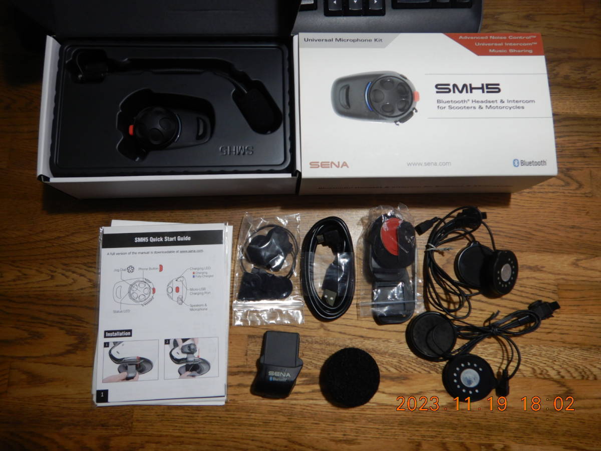 SENA SMH5(オーディオ)｜売買されたオークション情報、yahooの商品情報をアーカイブ公開 - オークファン（aucfan.com）