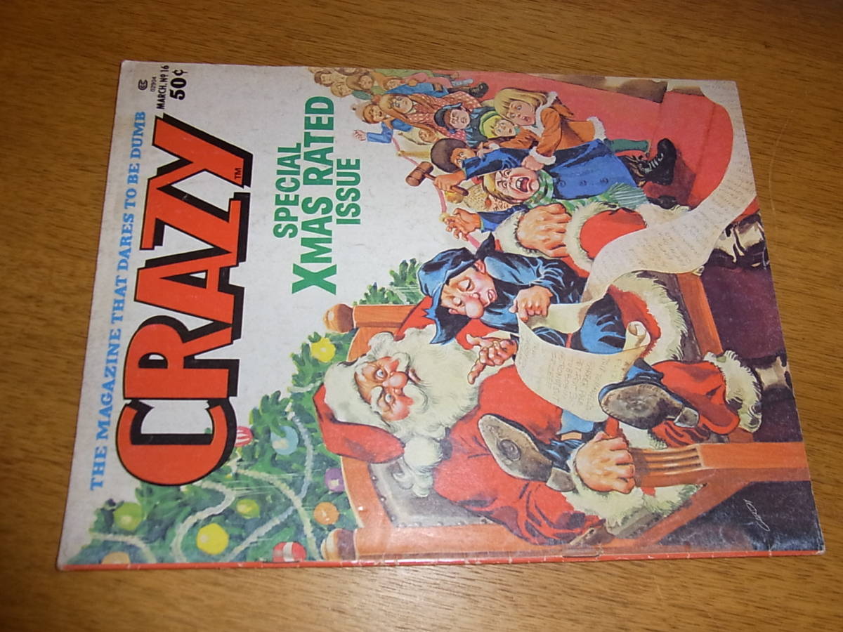 1976年アメリカのユーモアコミック誌 CRAZY 3月号(アメコミ、海外作品)｜売買されたオークション情報、yahooの商品情報をアーカイブ ...