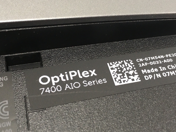 Dell OptiPlex 7400 All-In-One 一体型 PC 12th Gen i7 12700 16GB SSD 512GB ...