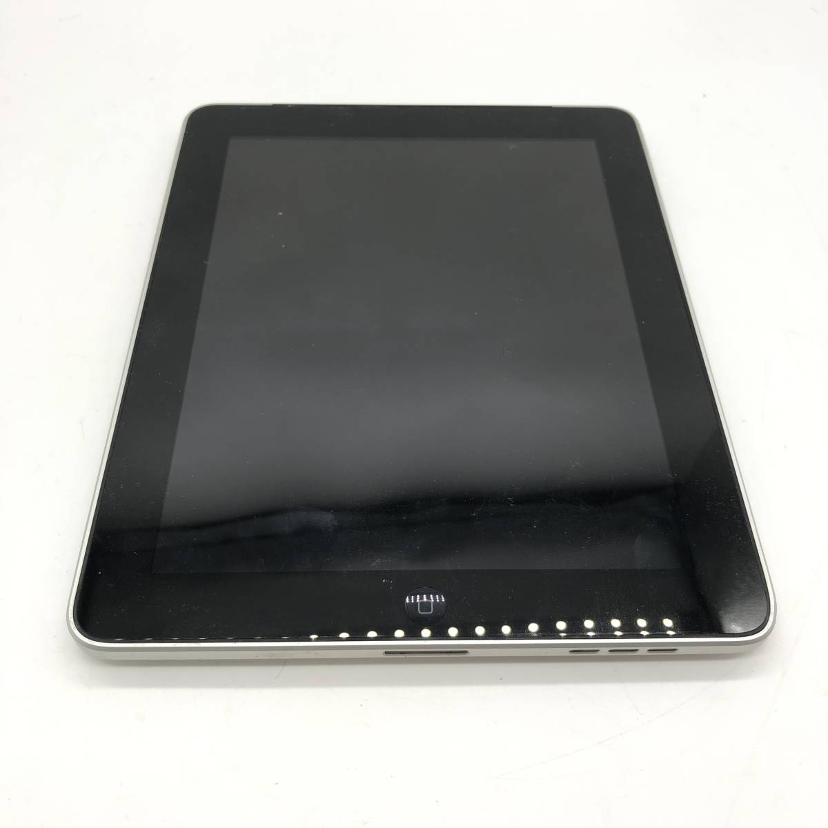 訳あり処分品 Apple 初代 iPad Wi-Fi + 3G A1337 シルバー 2010年 タブレット タッチパネル パソコン ジャンク ...