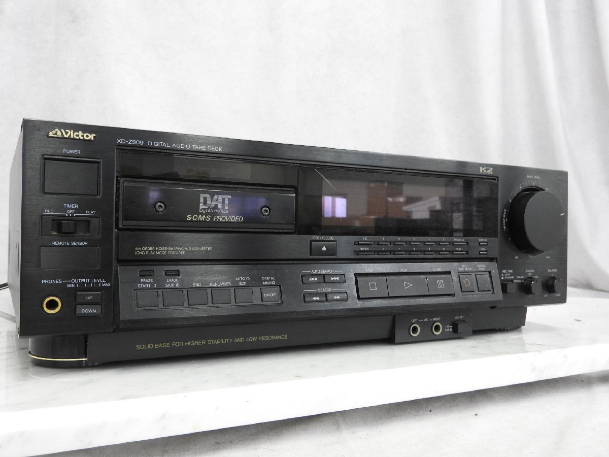 Victor ビクター DATデッキ XD-Z909 ジャンク(DAT機器)｜売買されたオークション情報、yahooの商品情報をアーカイブ公開 ...