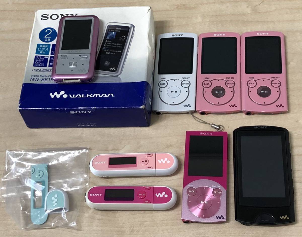 ジャンク SONY WALKMAN NW-S764 3台 A865 S615F E043 E042 S644 まとめ 計8台(本体)｜売買されたオークション情報、yahooの商品情報を ...