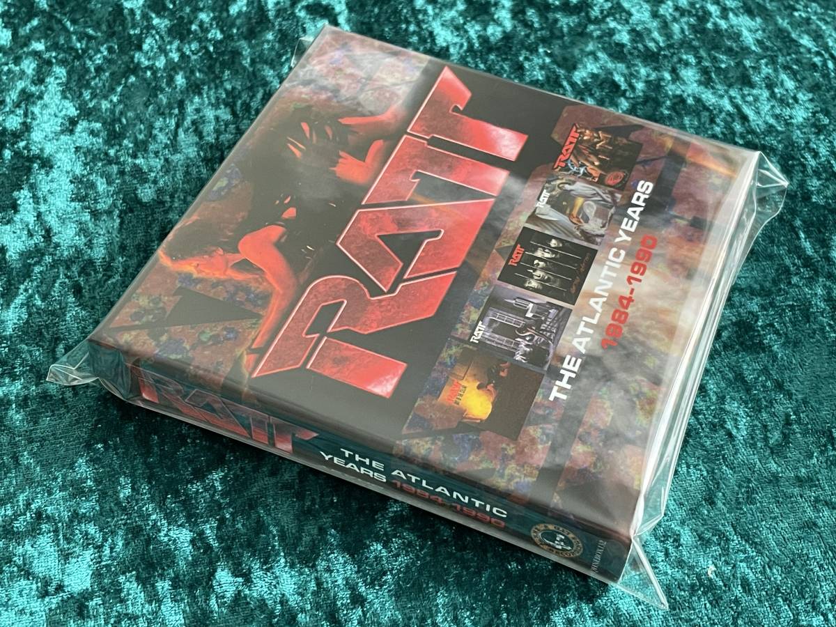 RATT 5CD/紙ジャケット/BOX THE ATLANTIC YEARS 1984-1990/ラット/OUT OF THE CELLAR ...