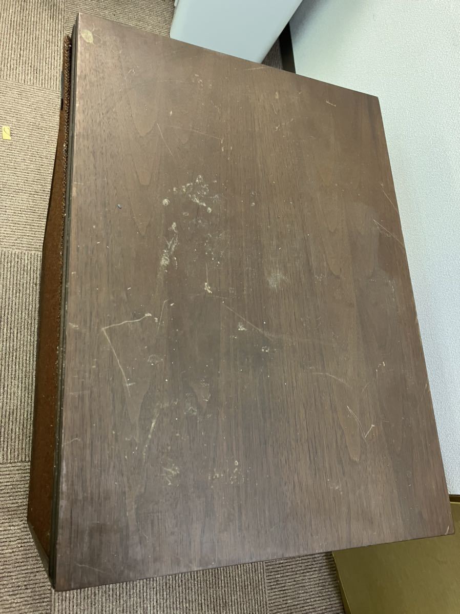 直接引取のみ レア スピーカー Leslie レスリー model 110 木目調 アメリカ製 50Hz 音響 オーディオ アンティーク ...