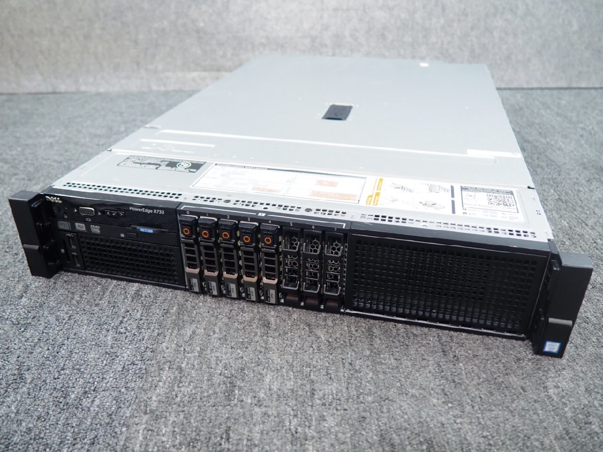 S238 12コア×2個 高性能サーバー DELL PowerEdge R730xd 12C E5-2650 v4 2.20GHz×2/64G ...