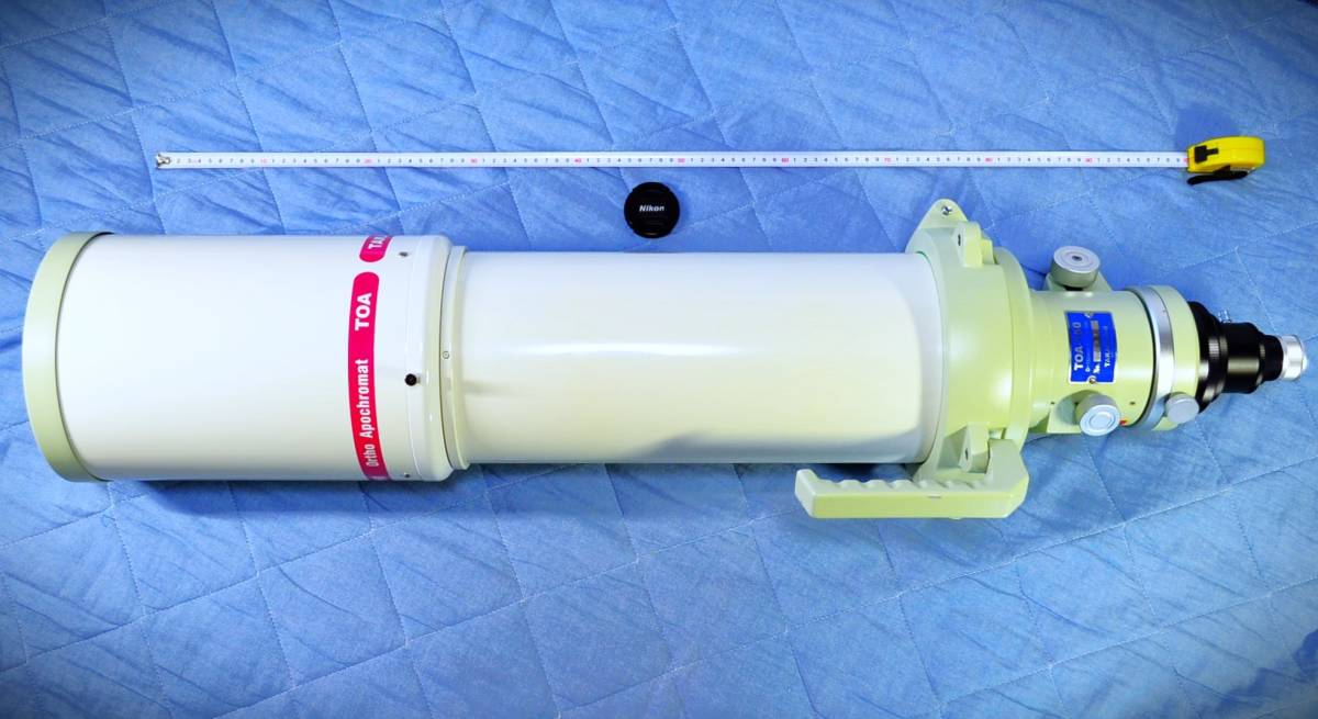 稀少 超 世界最高性能の屈折望遠鏡 高橋製作所TOA－150鏡筒 口径150mm 3群3枚 EDレンズ2枚使用 屈折望遠鏡の最高峰(セット ...